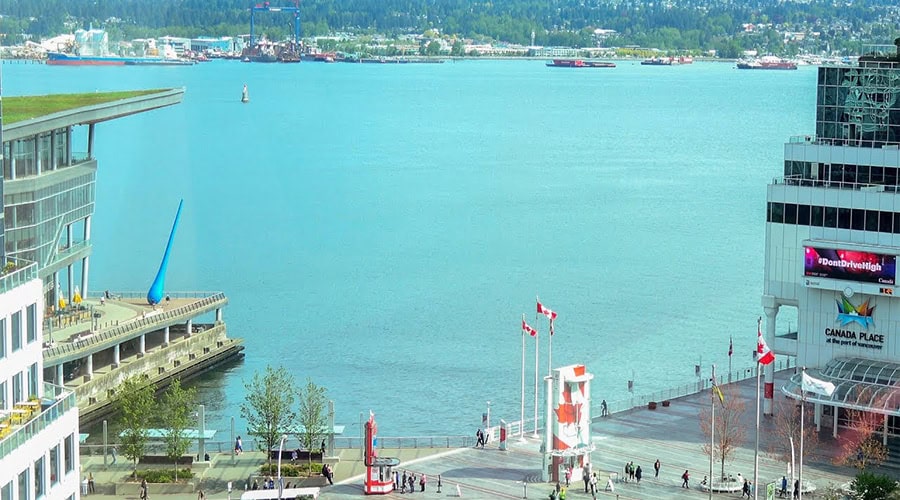 Captivating Waterfront Views From Our Downtown Vancouver Hotel